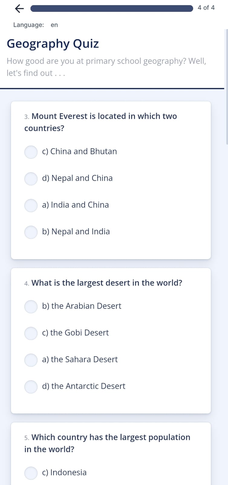 Filling a Survey on the Sabasi Mobile App – Sabasi Support