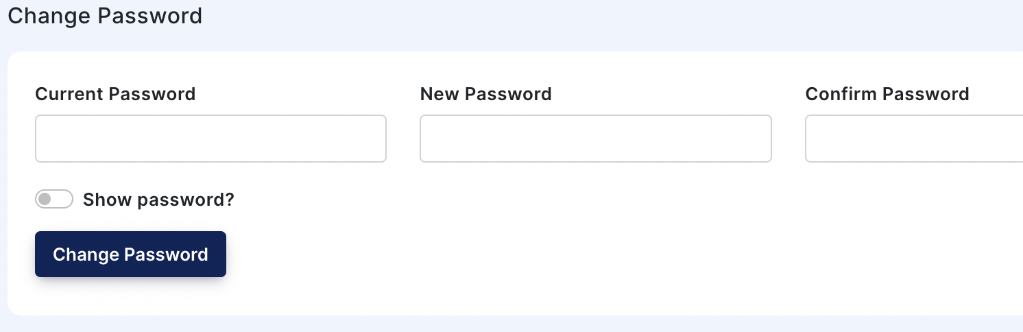Profile management – Sabasi Support
