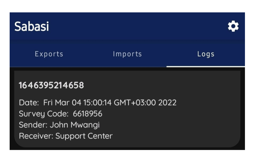 Bluetooth transfer history – Sabasi Support